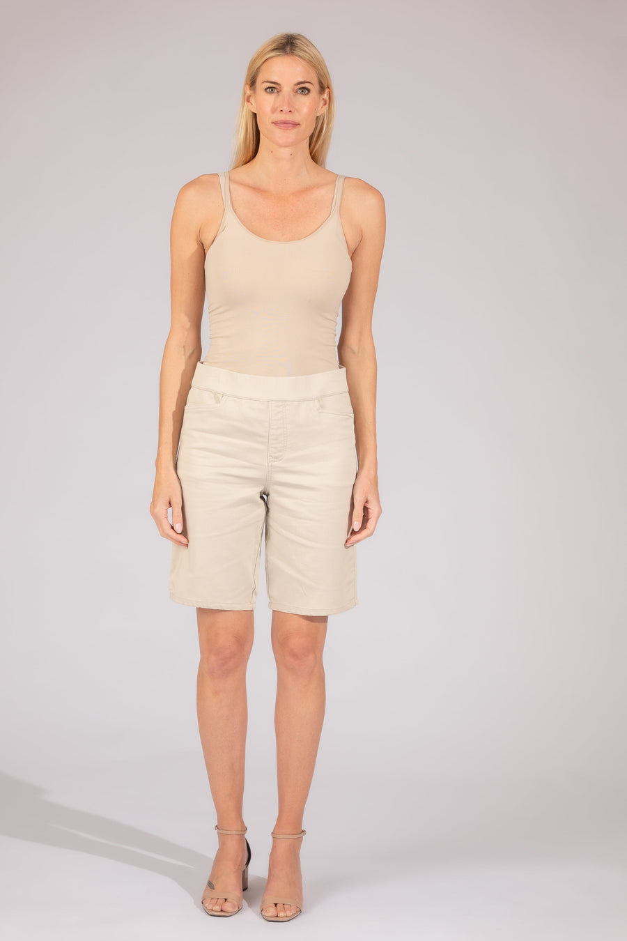 Daisy Stretch Pull-On Bermuda – Intro Clothing